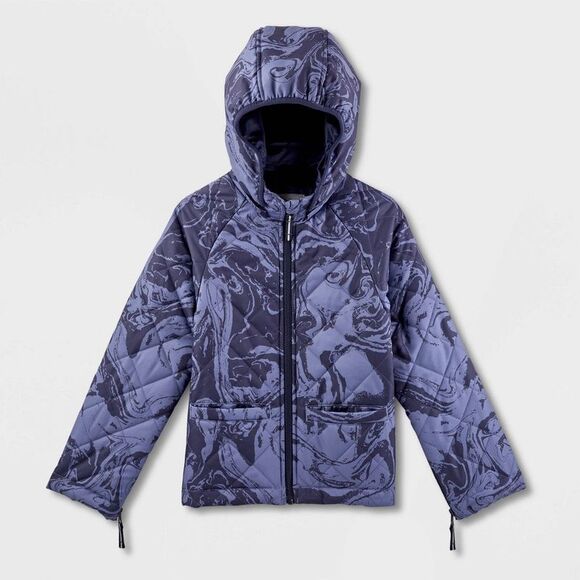 Cat & Jack | Other | Cat Jack Kids Adaptive Quilted Swirl Jacket Cat ...